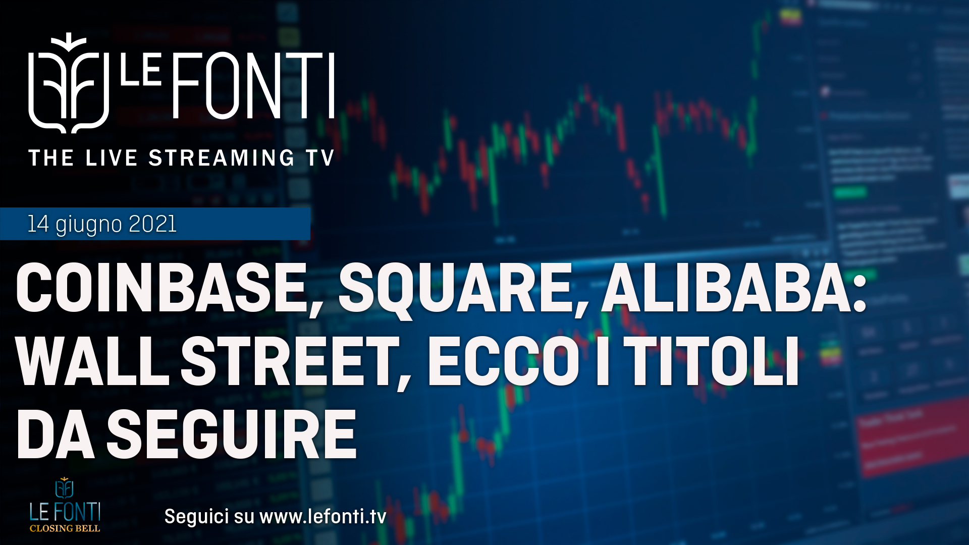 Coinbase, Square, Alibaba: Wall Street, ecco i titoli da seguire