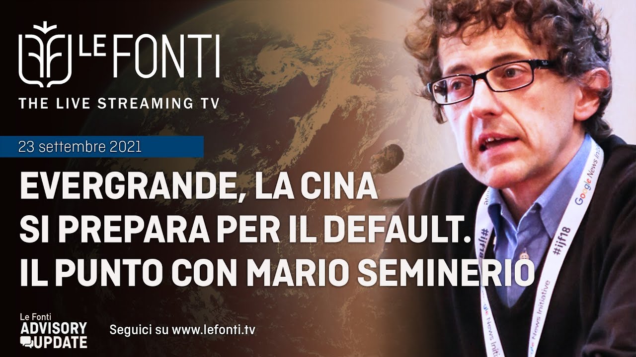 Evergrande, la Cina si prepara per il default. Il punto con Mario Seminerio