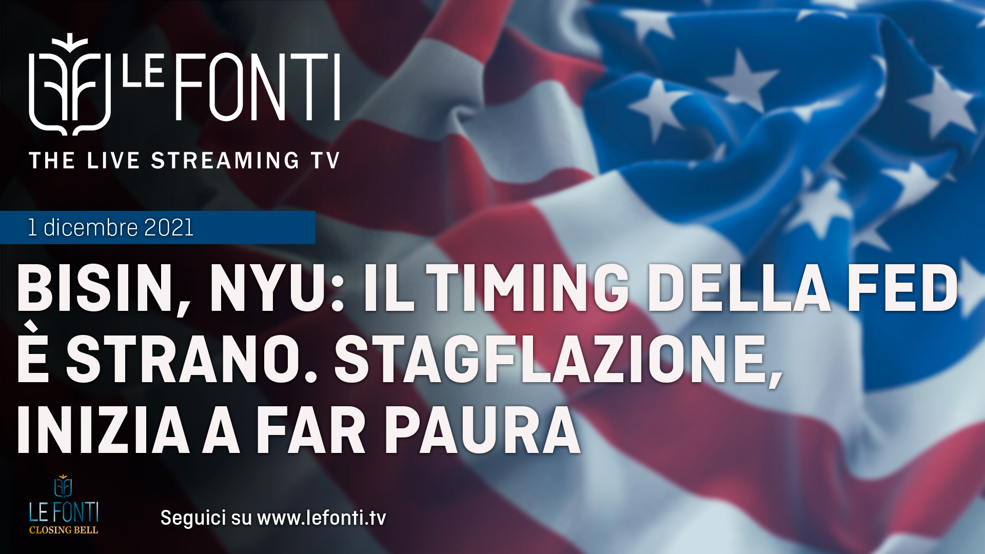 Bisin, NYU: il timing della Fed è strano. Stagflazione, inizia a far paura